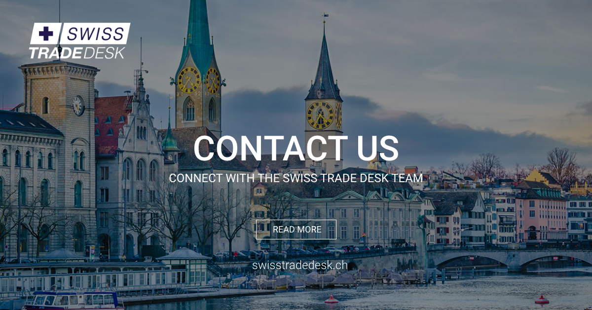Contact the Swiss Trade Desk and start secure trading